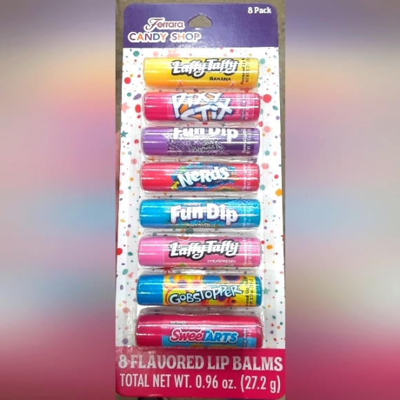 Makeup | New Candy Themed Flavored Lip Balm Set | Poshmark